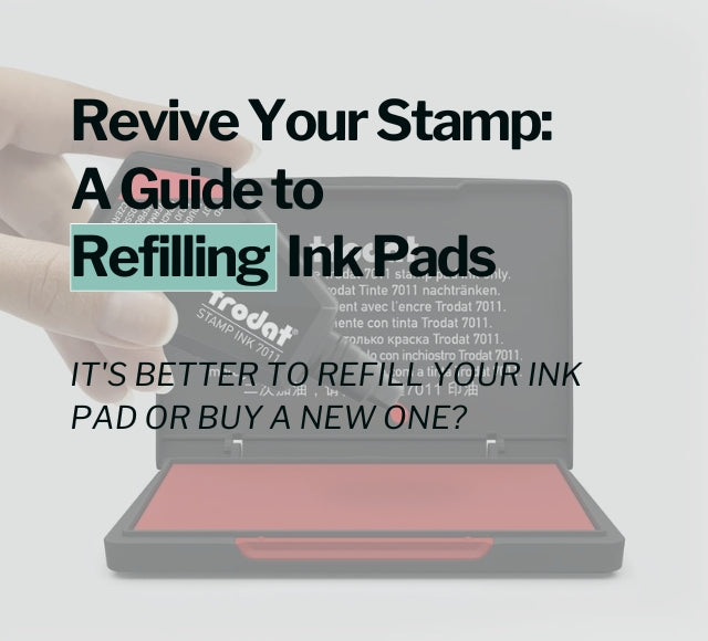 Revive Your Stamp: A Guide to Refilling Ink Pads
