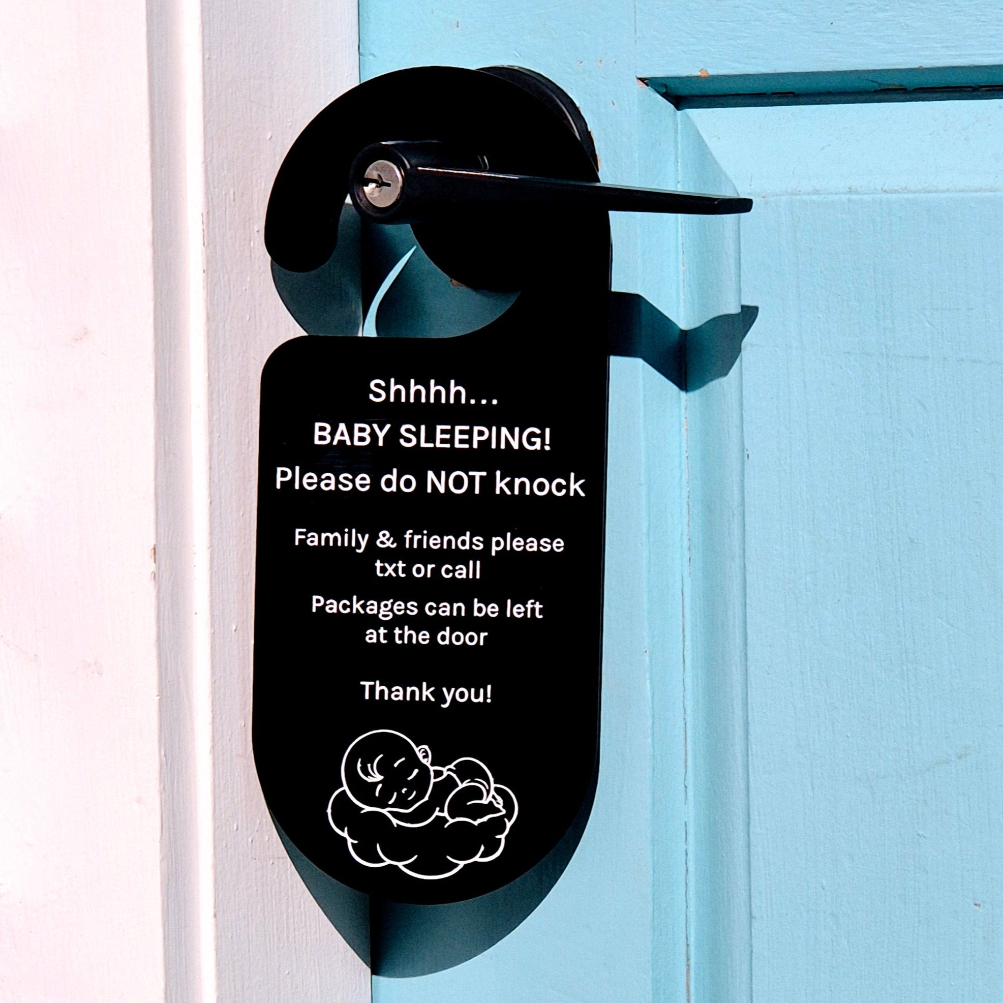 Please Do Not Knock - Door Sign