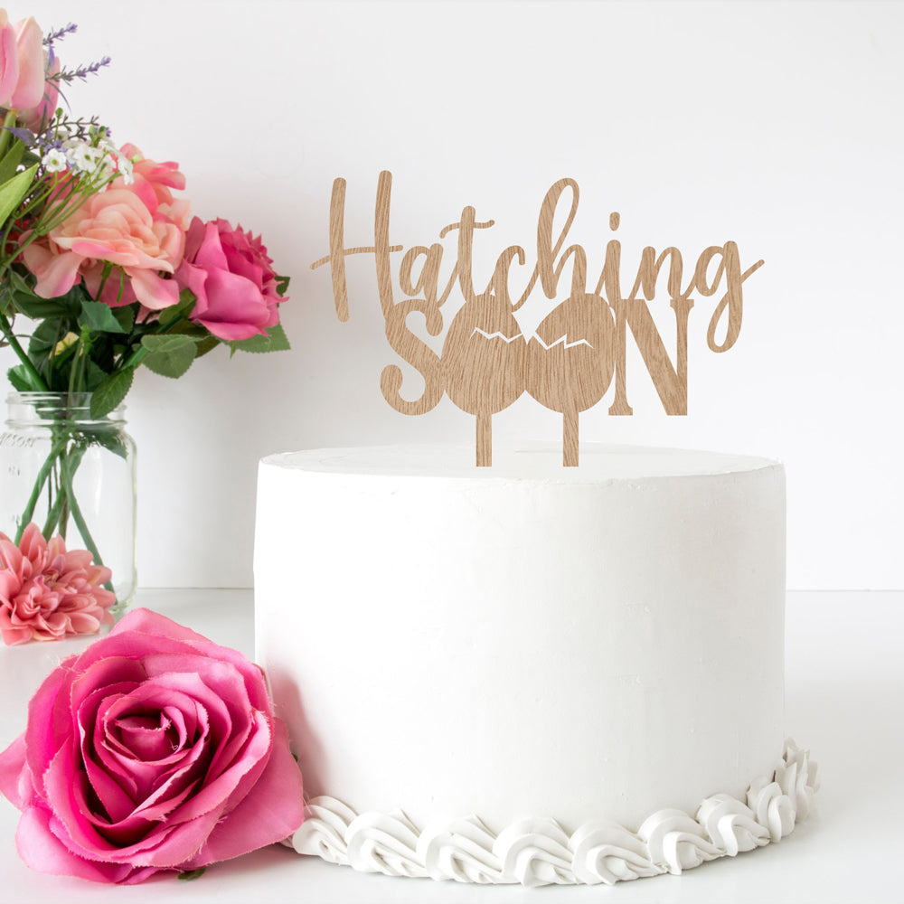Hatching Soon (1) - Cake Topper