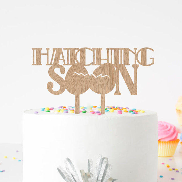 Hatching Soon (2) - Cake Topper
