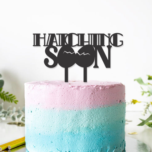 Hatching Soon (2) - Cake Topper