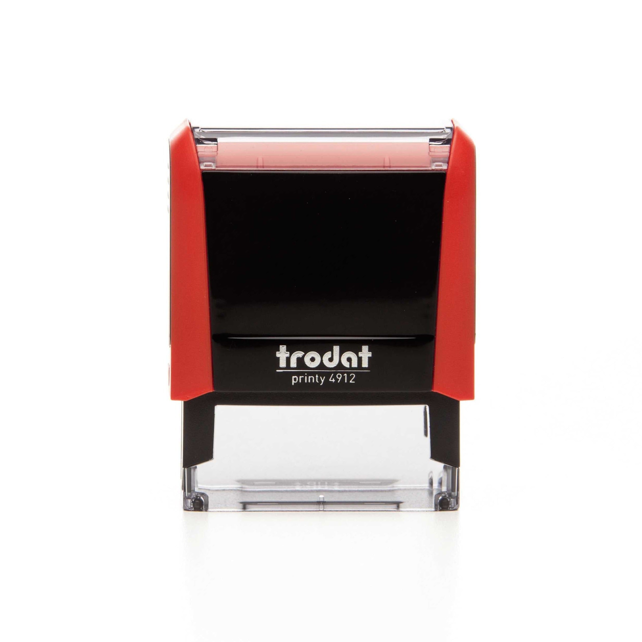 Trodat 4912 Self inking stamper (47x18mm)